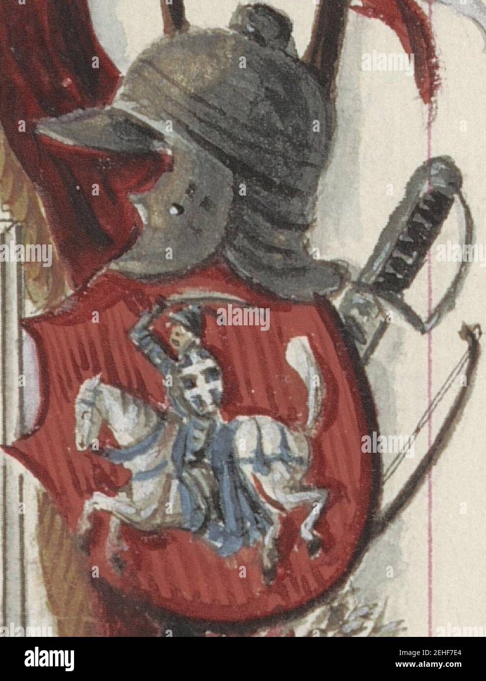 Pahonia. Пагоня (B. Starzyński, 1875-1900 Stock Photo - Alamy