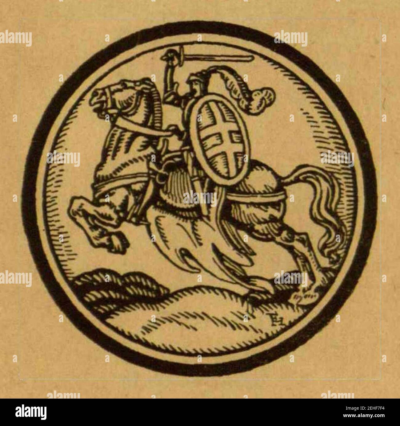 Pahonia. Пагоня (1918 Stock Photo - Alamy