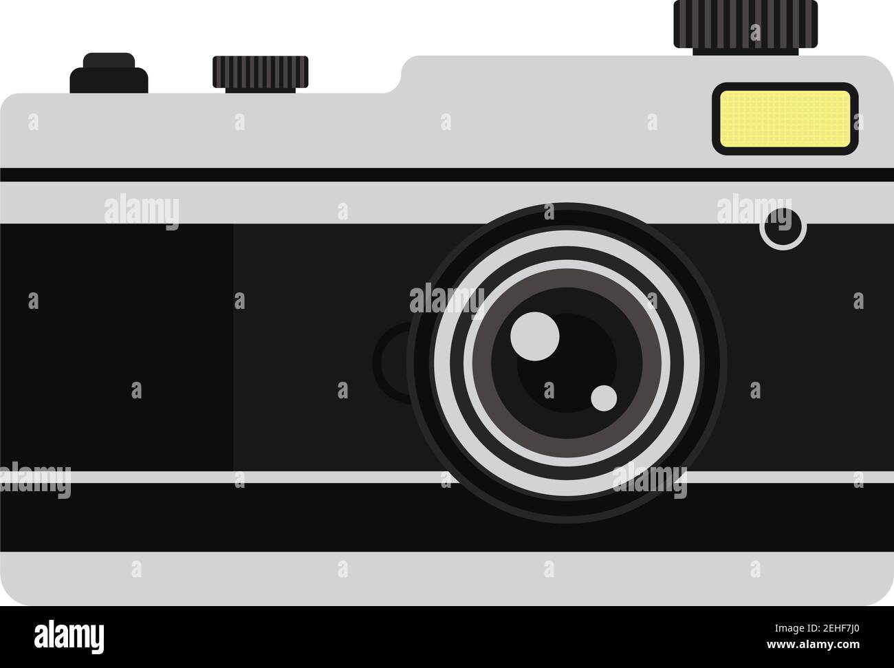 camera icon on white background. vector illustration Stock Vector Image ...