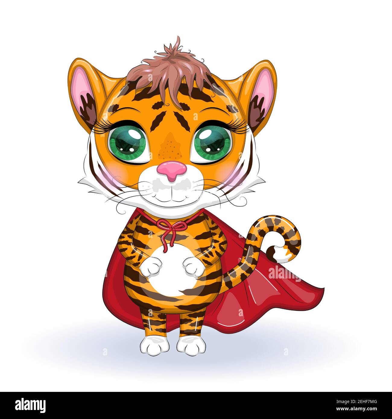 Female Tiger Vector