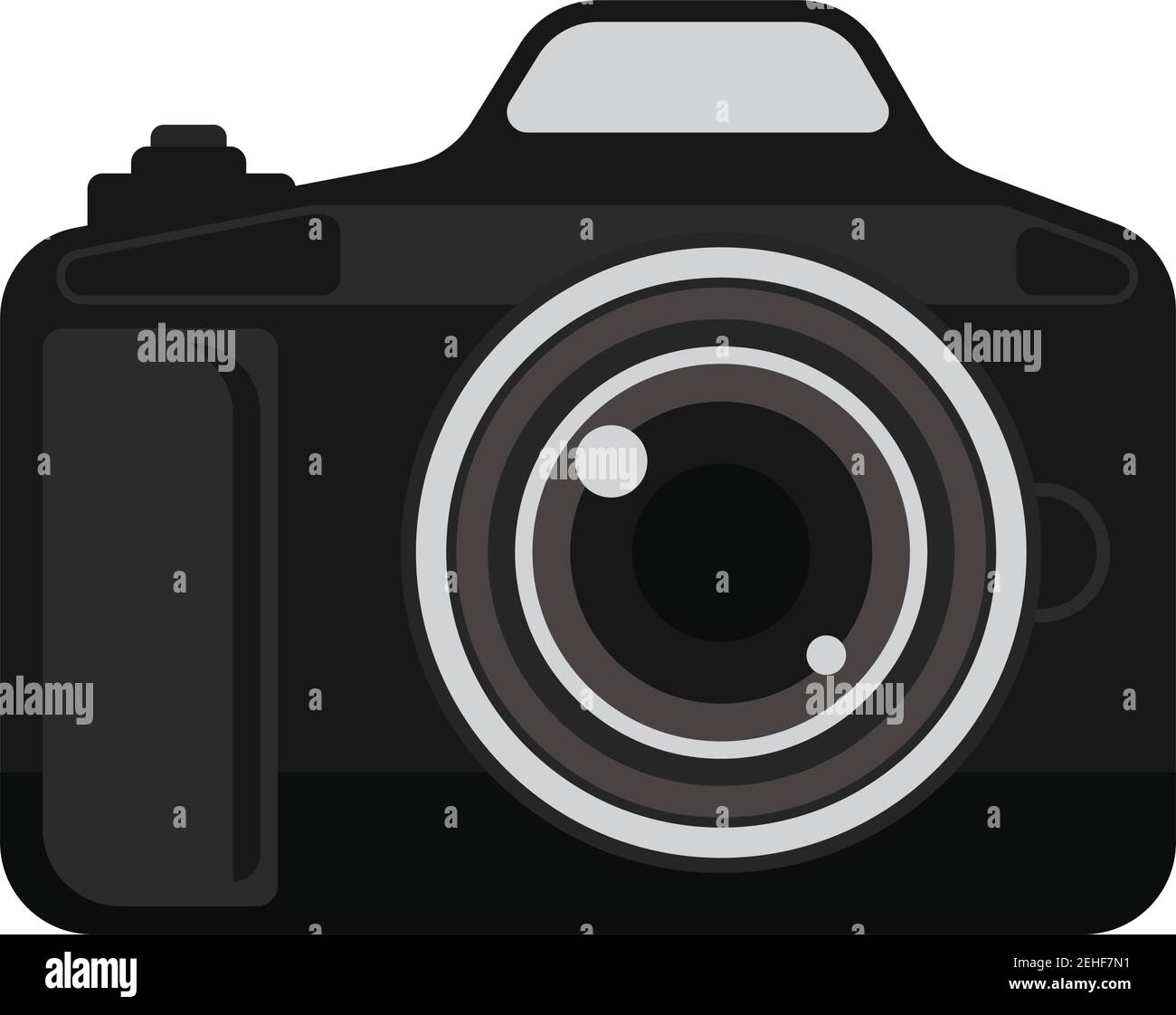 camera icon on white background. vector illustration Stock Vector Image ...