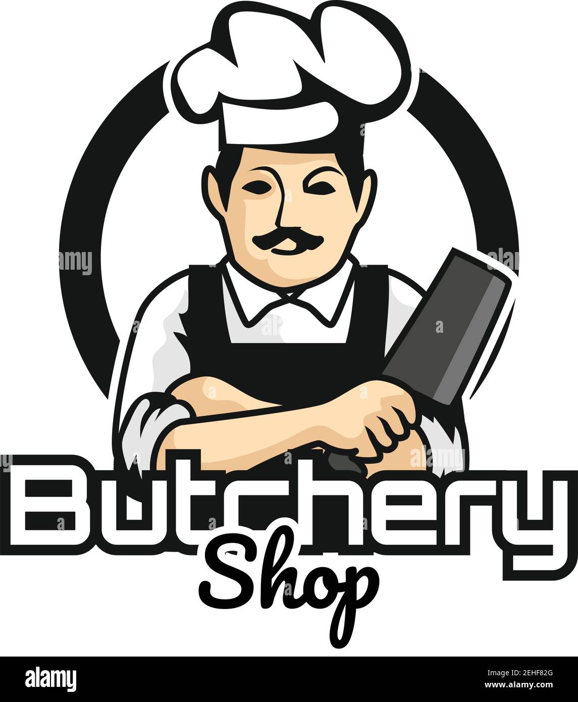 Chop shop Stock Vector Images - Alamy