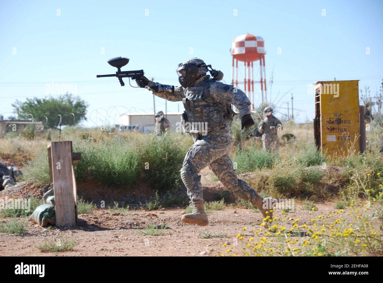 Paintball course hi-res stock photography and images - Alamy