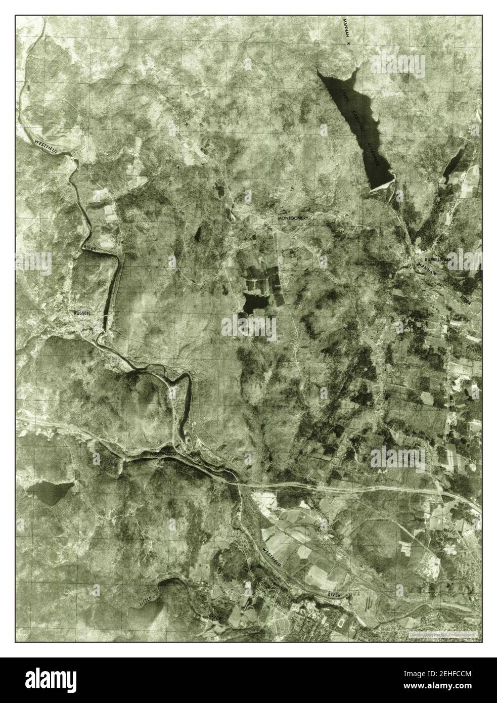 Woronoco, Massachusetts, map 1975, 1:25000, United States of America by ...