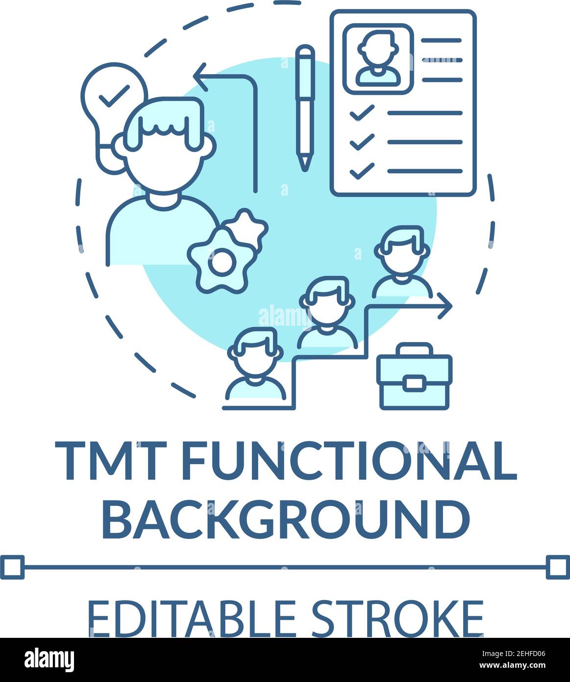 Tmt functional background concept icon Stock Vector Image & Art - Alamy