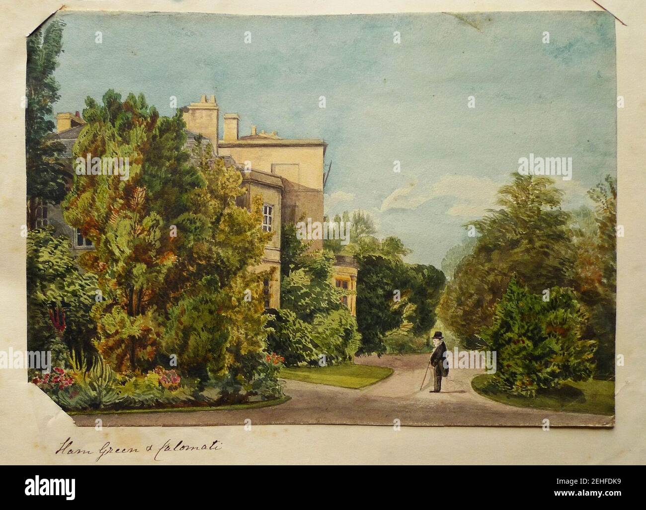 Ham house painting hi-res stock photography and images - Alamy