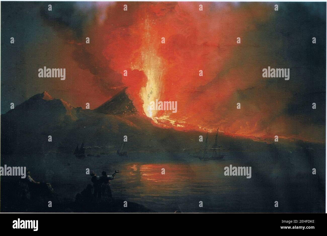 Vesuvius erupting hi-res stock photography and images - Alamy