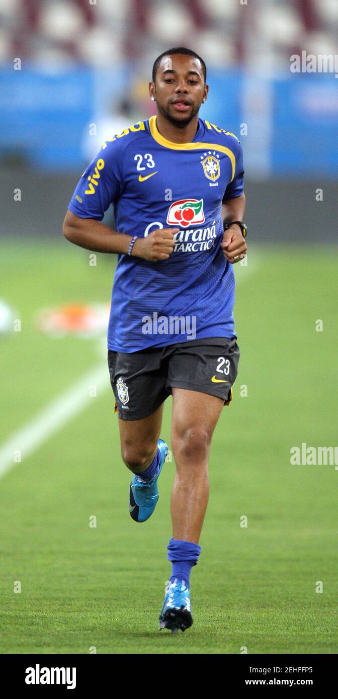 Brazils robinho during training hi-res stock photography and images - Alamy