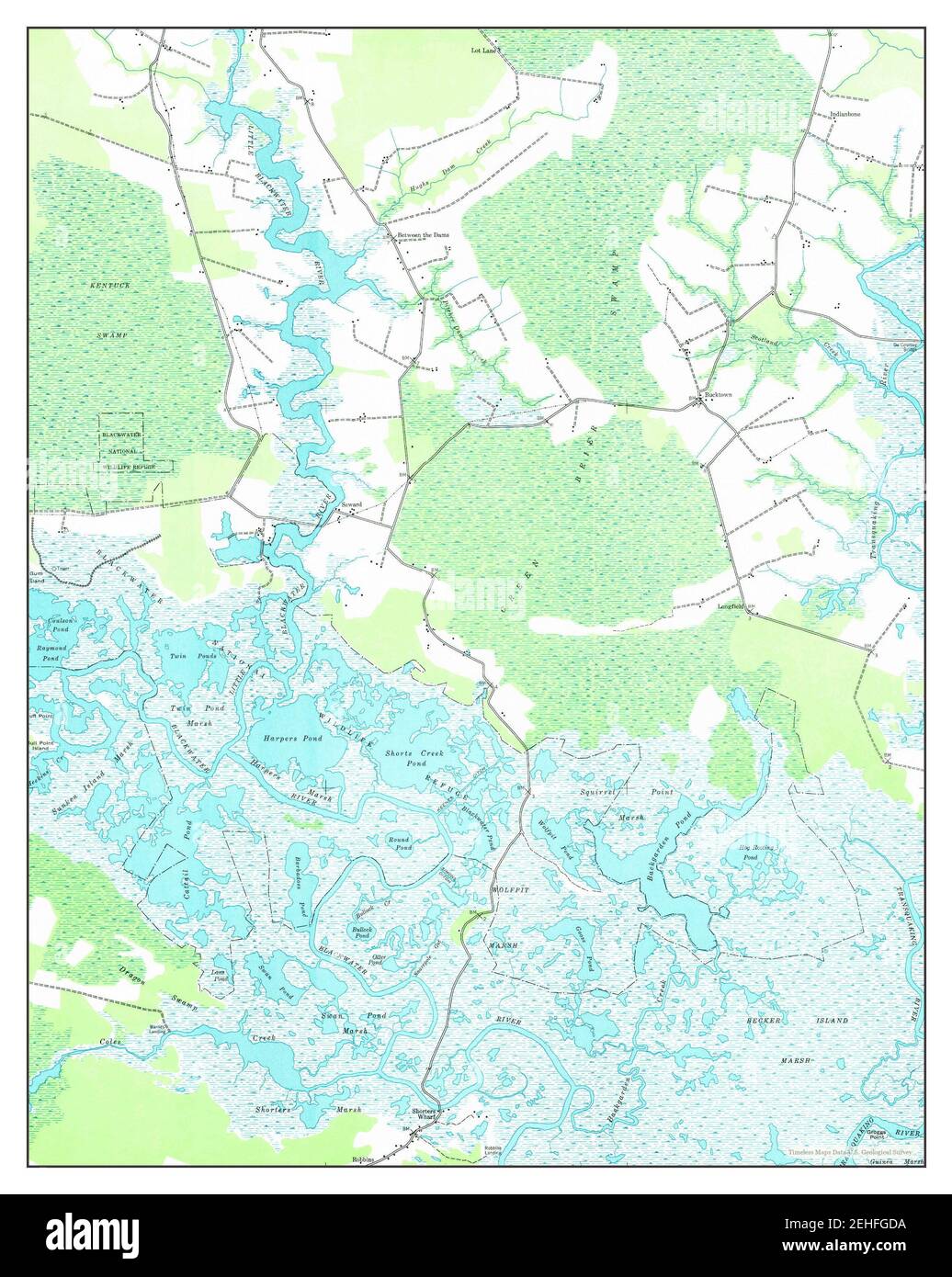 Blackwater river maryland Cut Out Stock Images & Pictures - Alamy