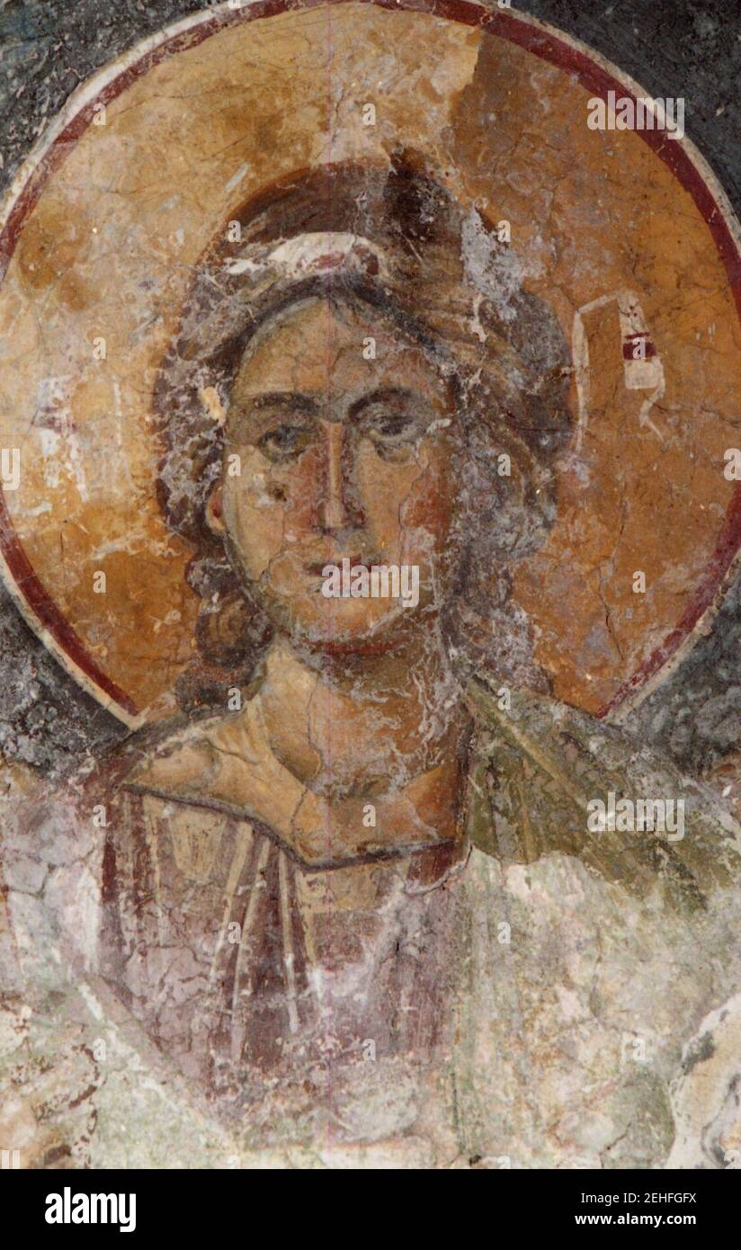 Paintings in the Church of the Theotokos Peribleptos of Ohrid 069 Stock ...