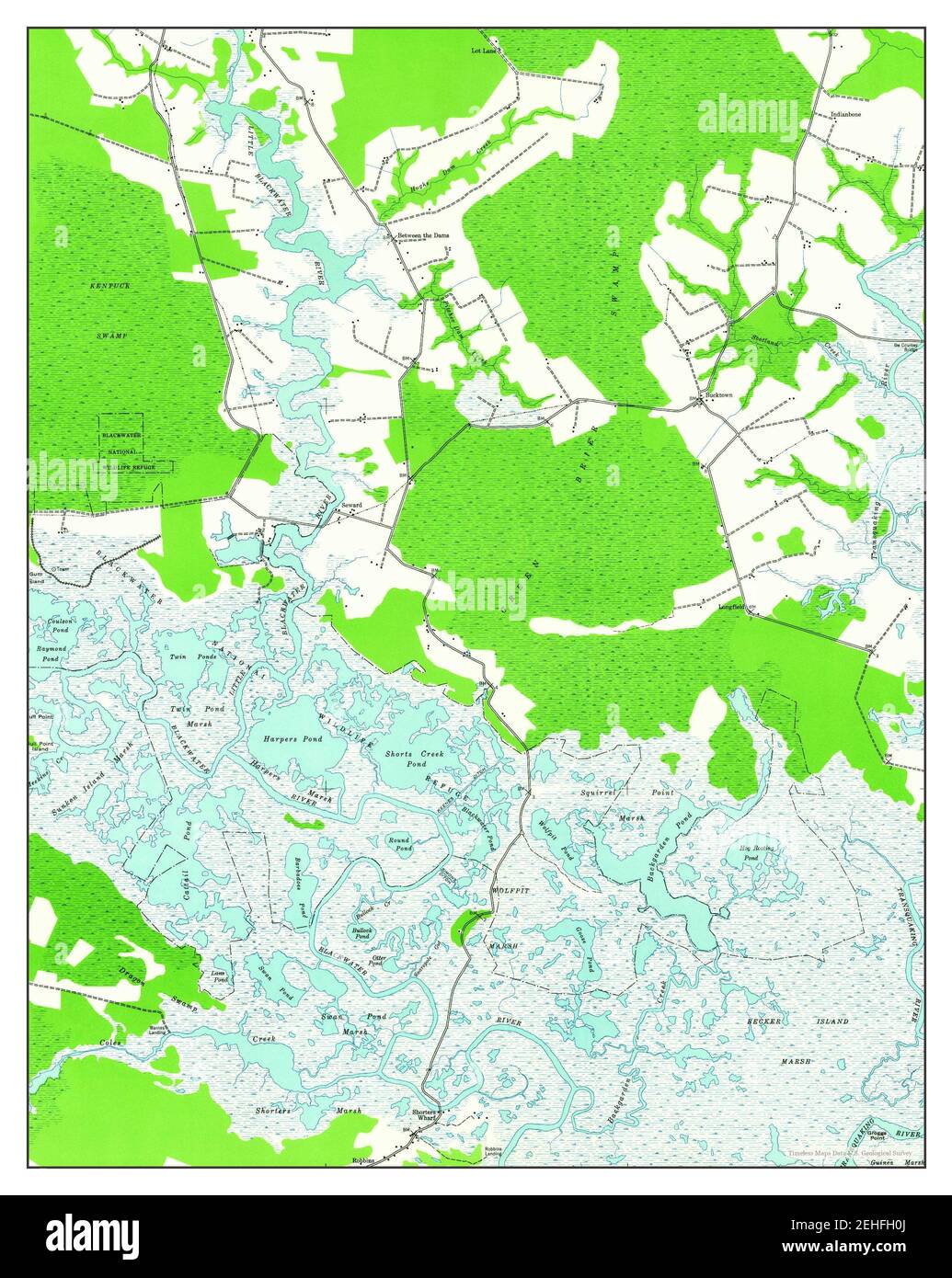 Blackwater river maryland Cut Out Stock Images & Pictures - Alamy