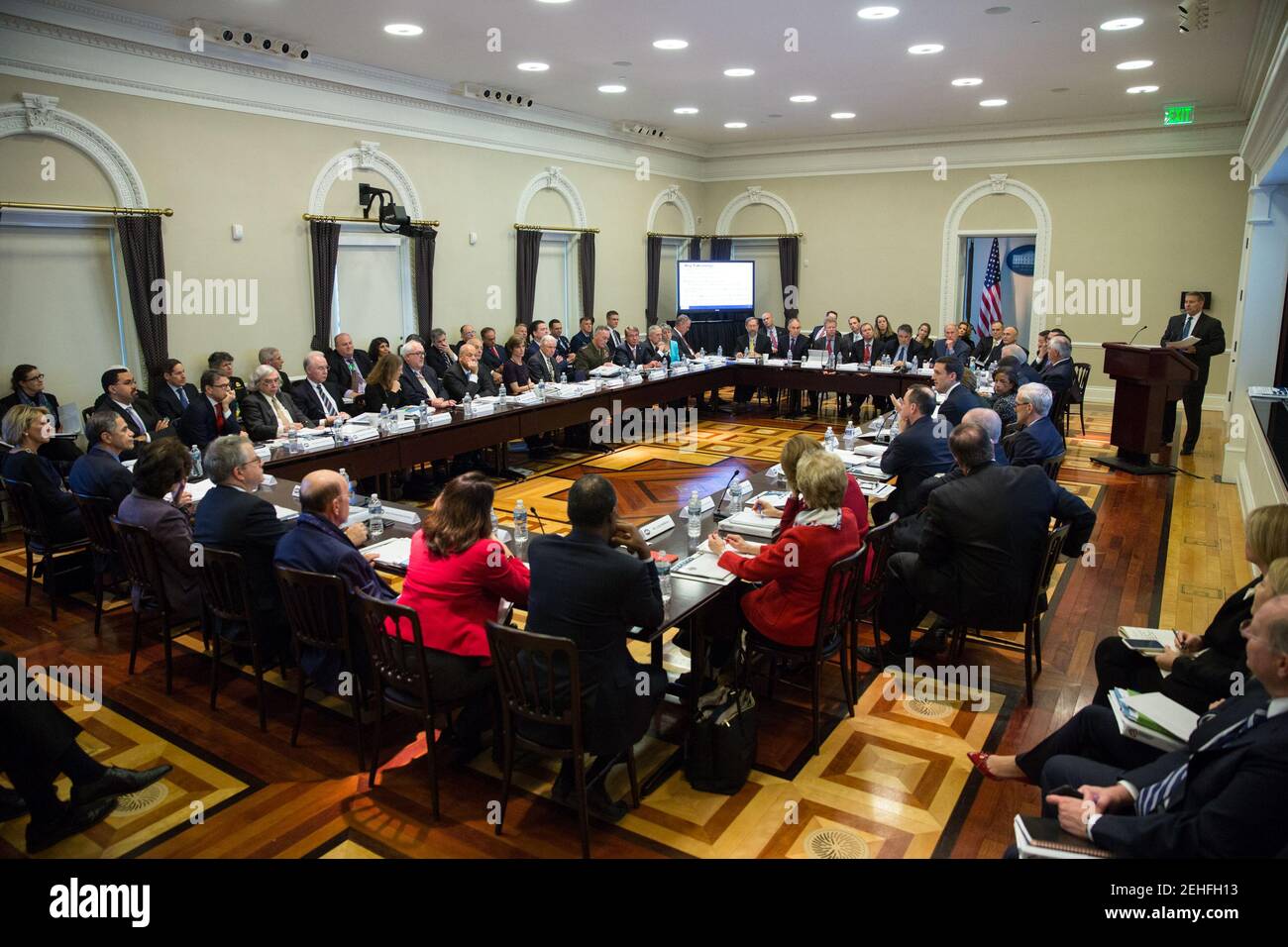 Trump transition 2017 hi-res stock photography and images - Alamy