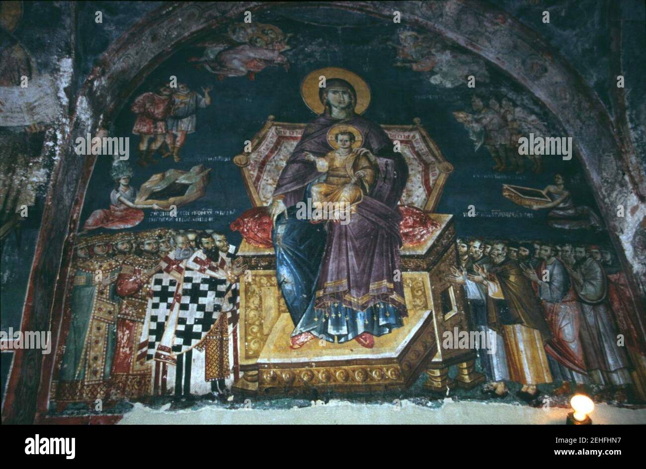 Paintings in the Church of the Theotokos Peribleptos of Ohrid 0459 ...