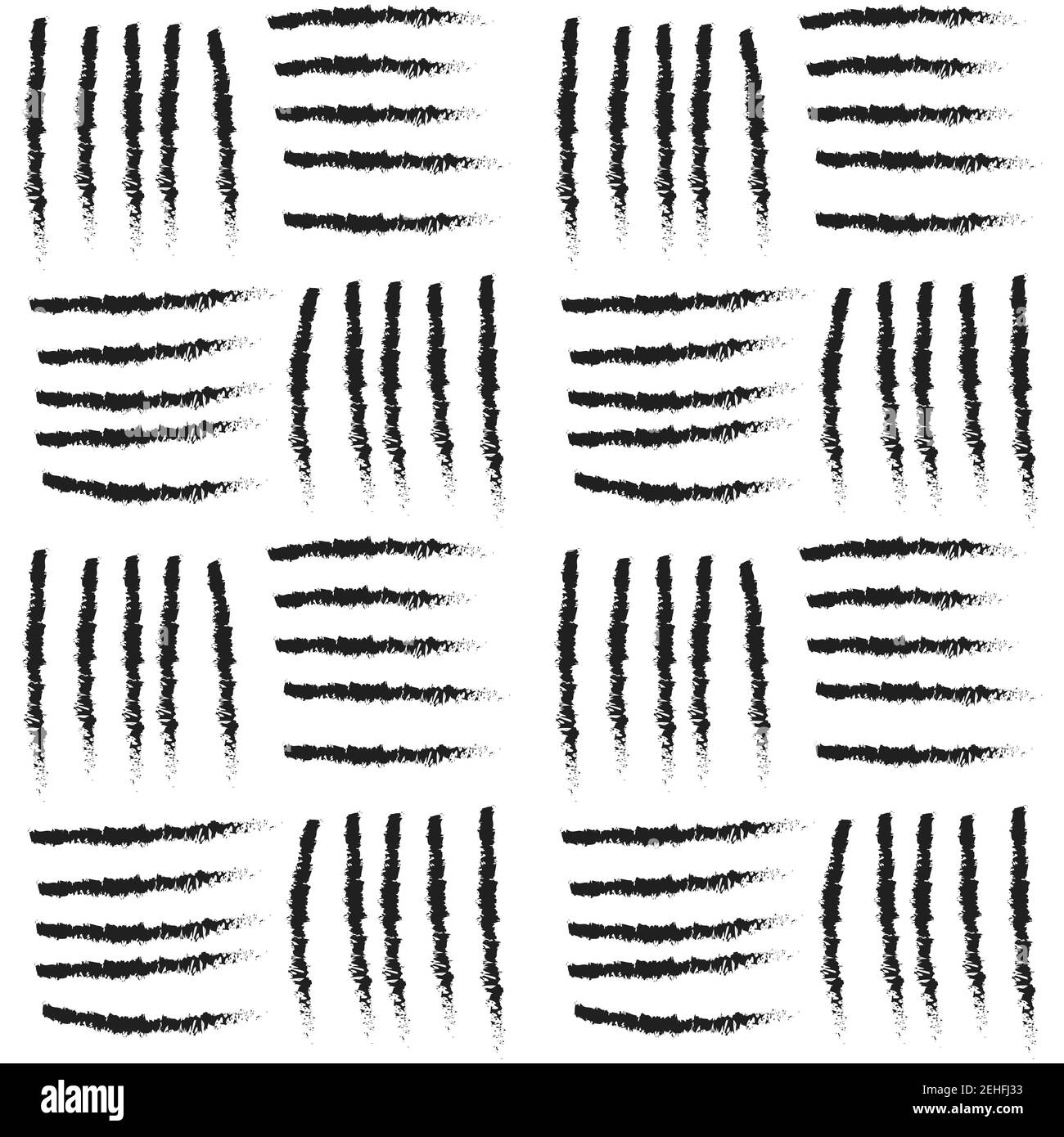 Hand painted basket texture. Canvas seamless pattern. Vector ...