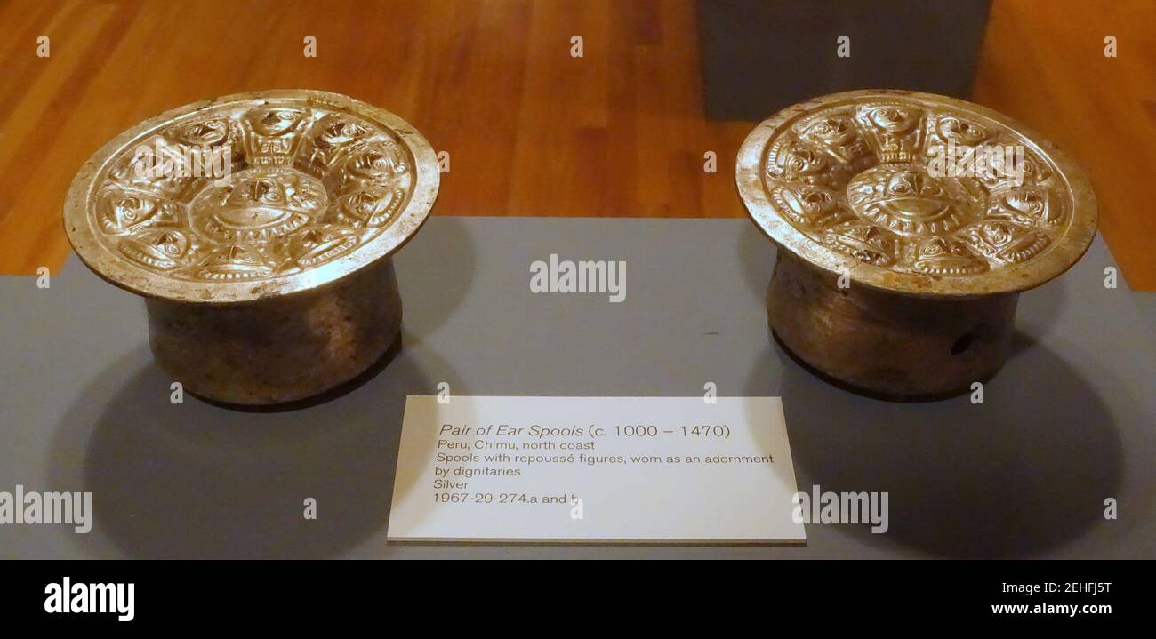 Peru chimu silver hi-res stock photography and images - Alamy