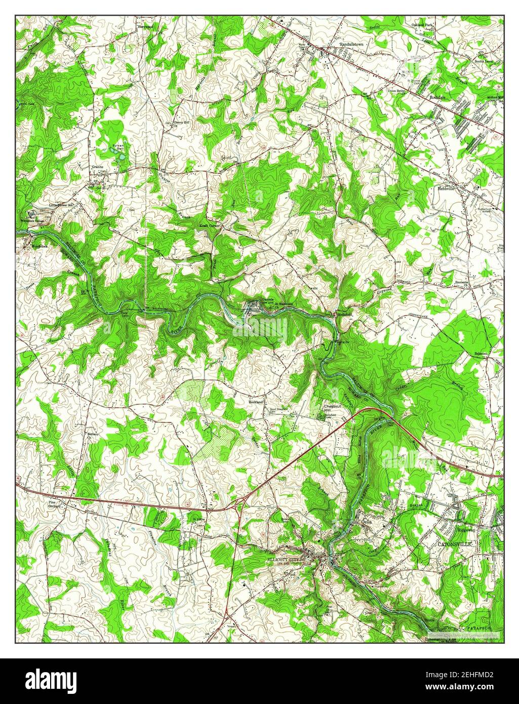 Historic ellicott city Cut Out Stock Images & Pictures - Alamy