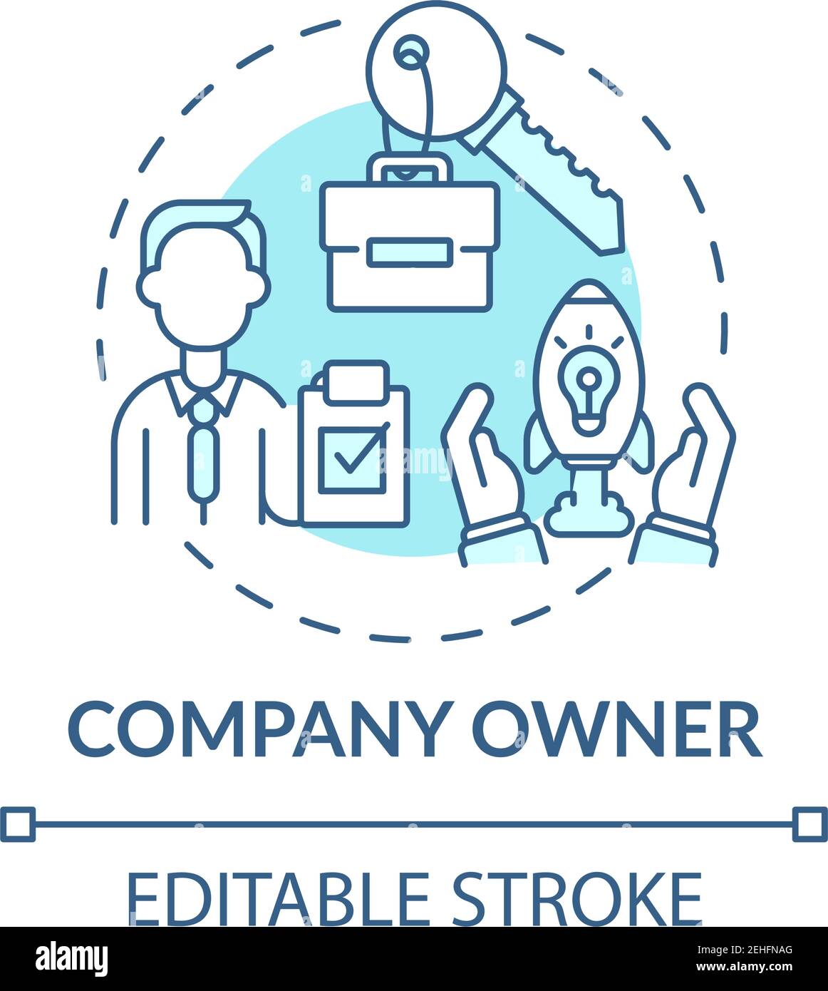 Owner ceo Stock Vector Images - Alamy
