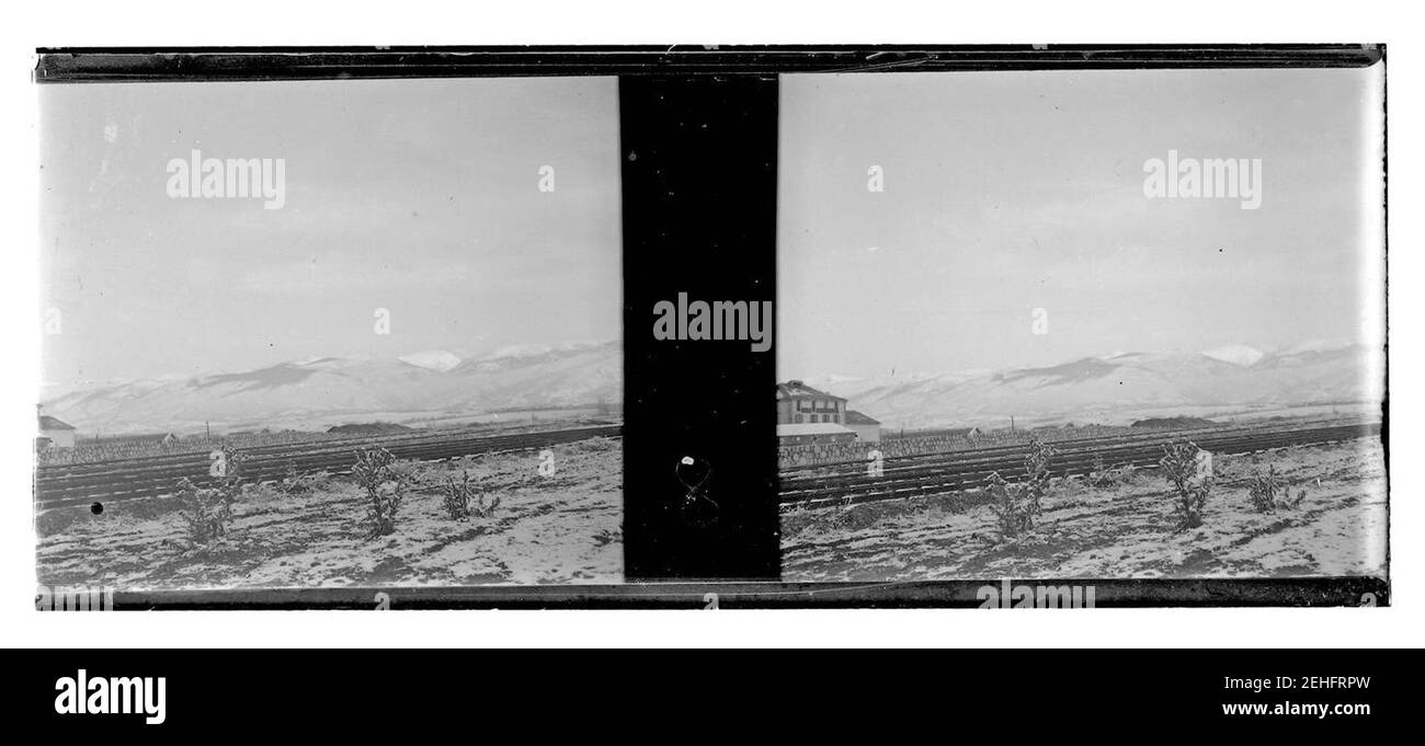 Paisatge nevat (Vdr-24 25 Stock Photo - Alamy