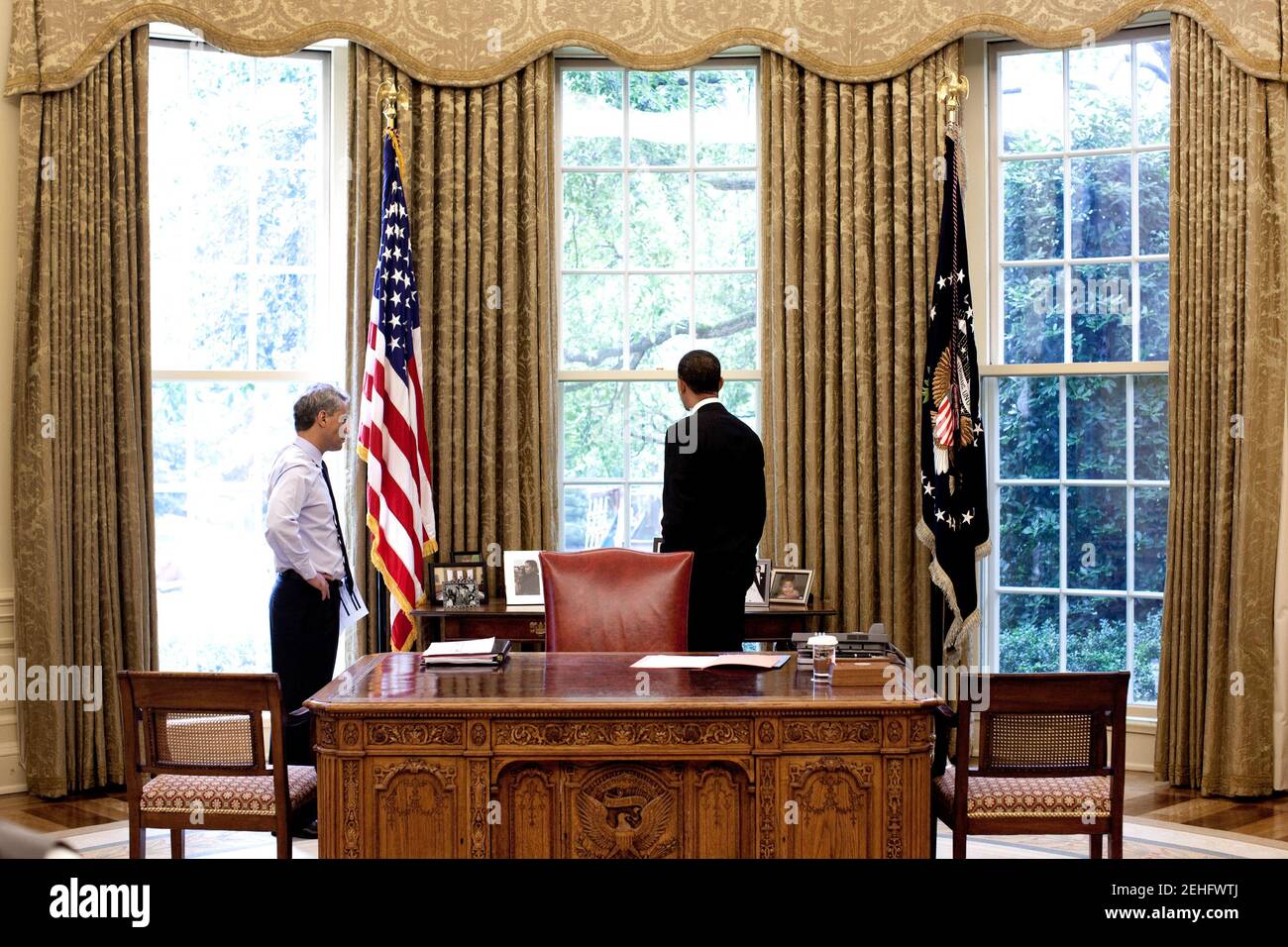 Rahm emanuel obama 2009 hi-res stock photography and images - Alamy