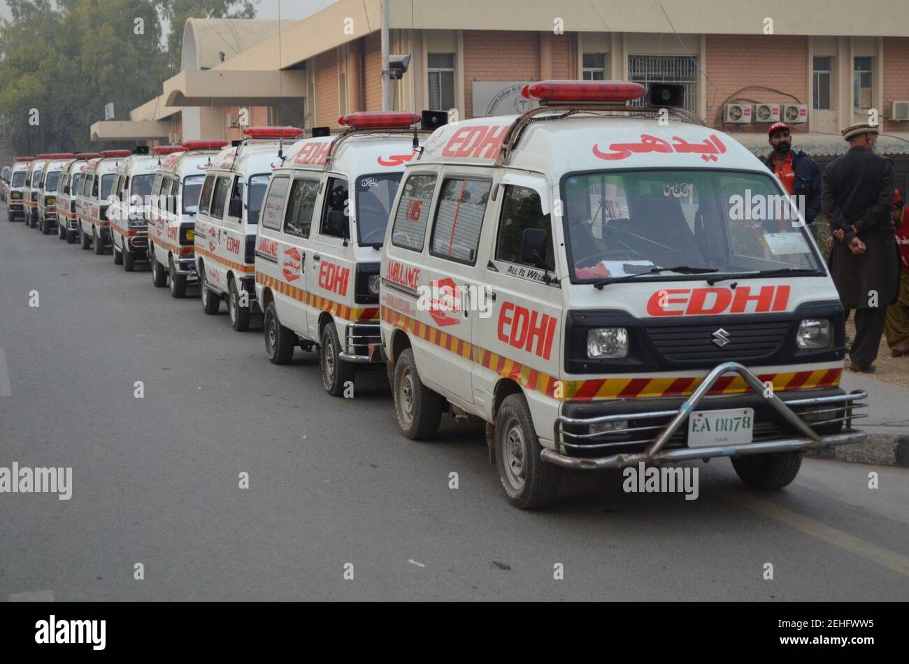 Pakistan International Airlines Flight 661 crash Edhi Stock Photo - Alamy
