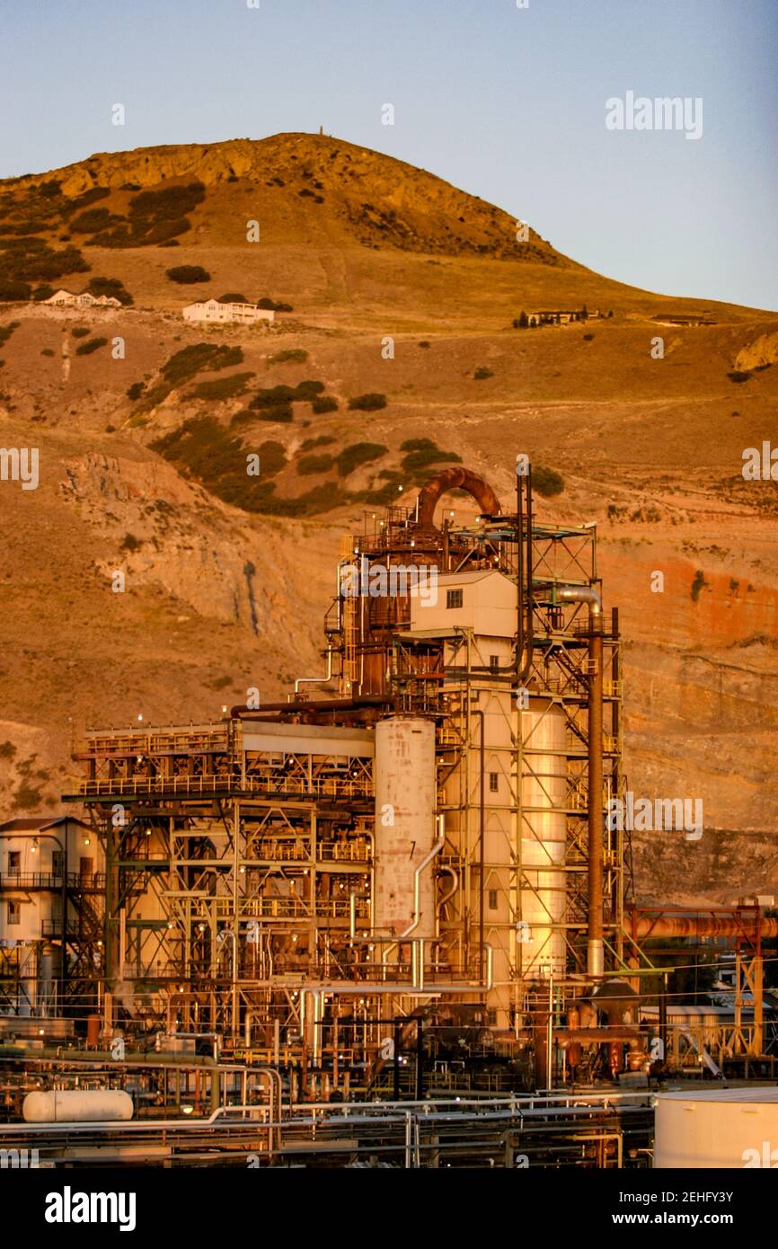 Refinery in Salt Lake City Stock Photo - Alamy