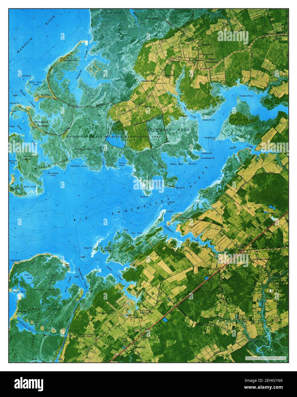 Marion, Maryland, map 1972, 1:24000, United States of America by ...