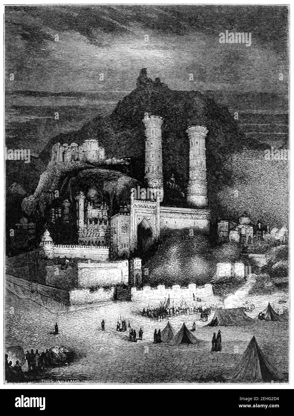 Palace of the Mughal Emperor Stock Photo - Alamy