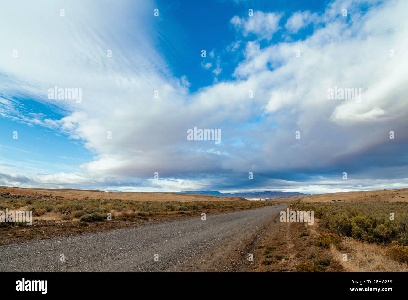 Leslie Gulch Landscape with Clouds Stock Photo - Alamy