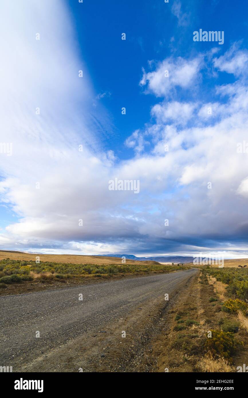 Leslie Gulch Landscape with Clouds Stock Photo - Alamy