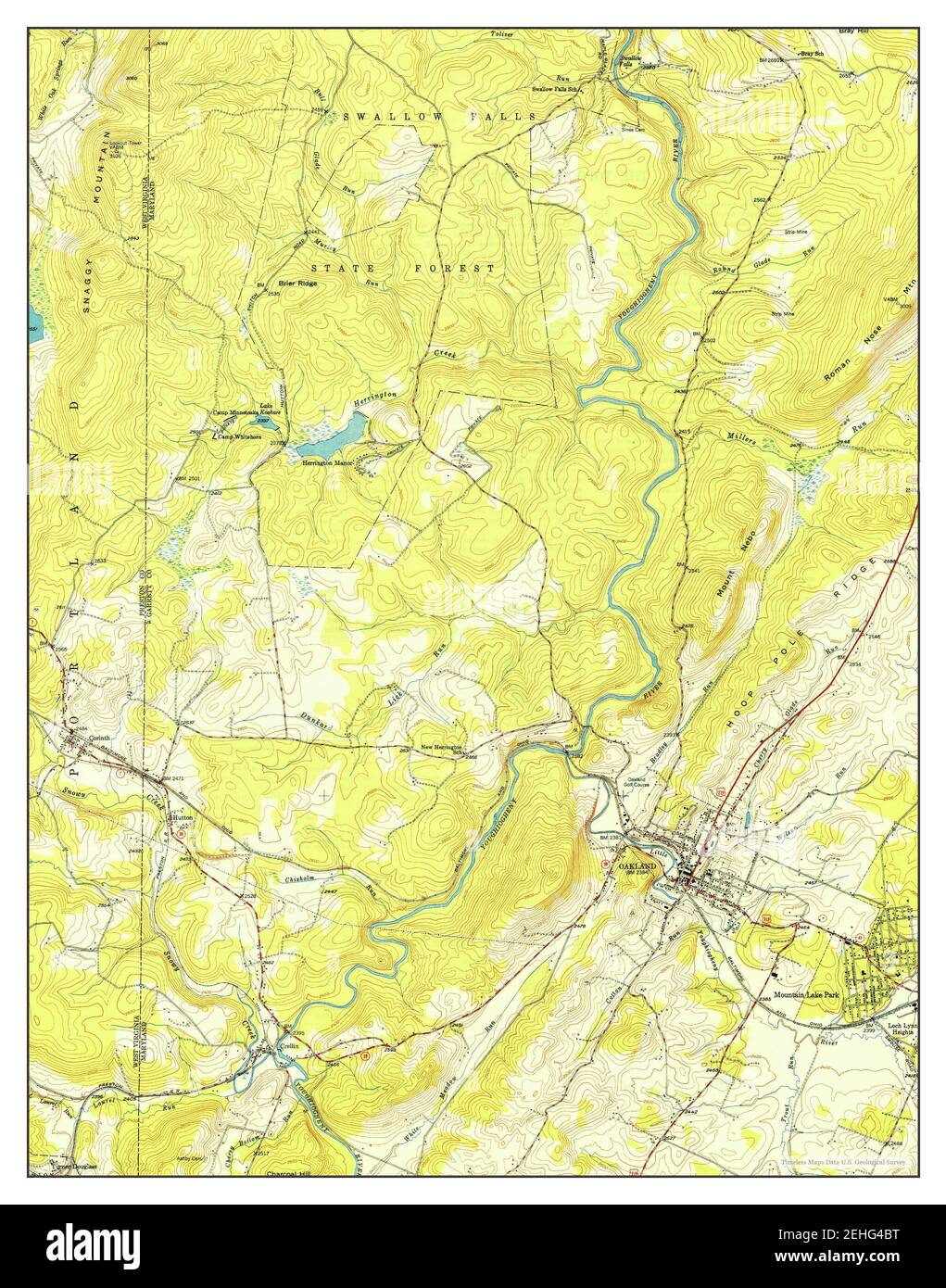 Antique map of oakland hi-res stock photography and images - Alamy