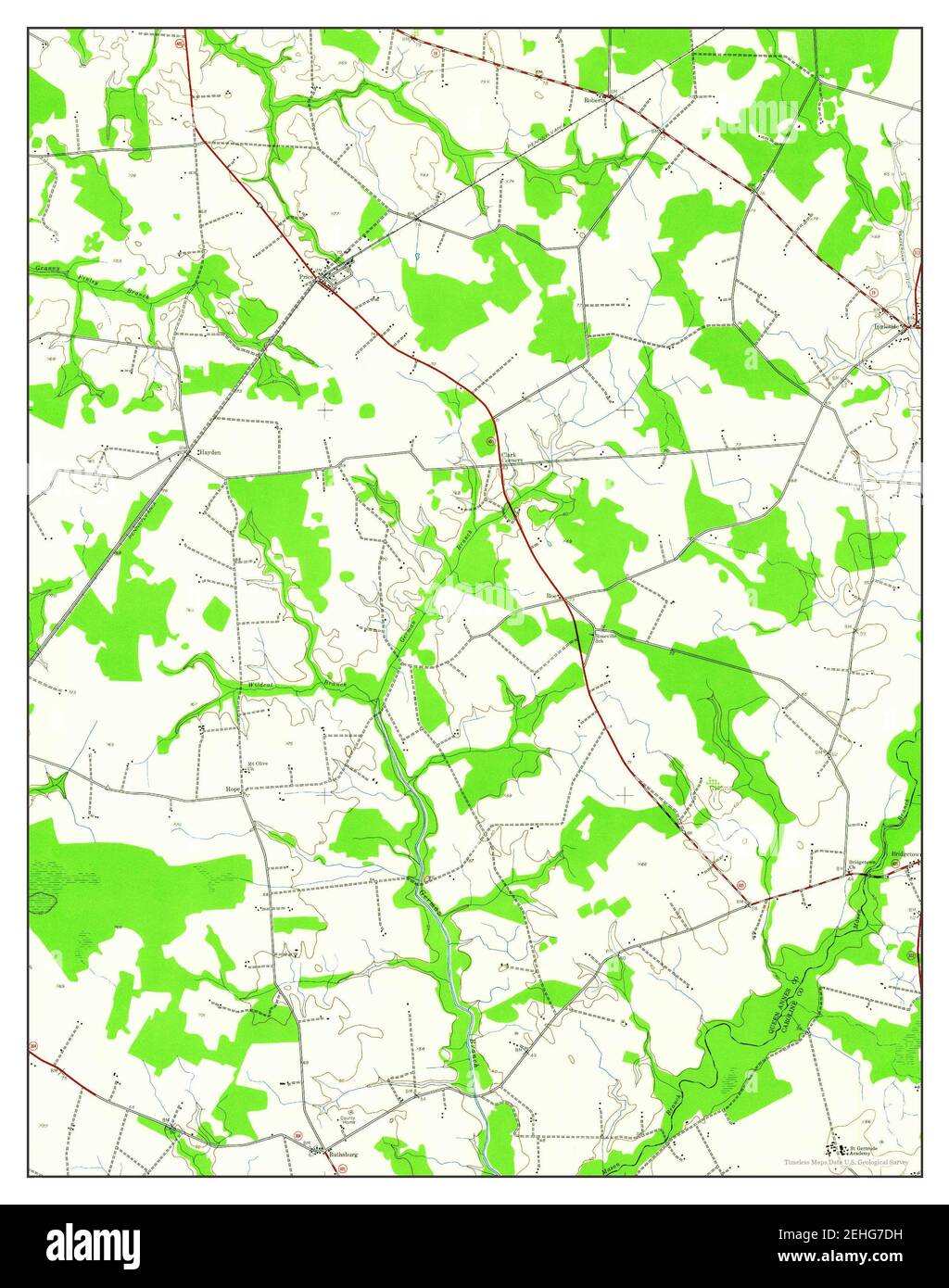 Price, Maryland, map 1944, 1:24000, United States of America by ...