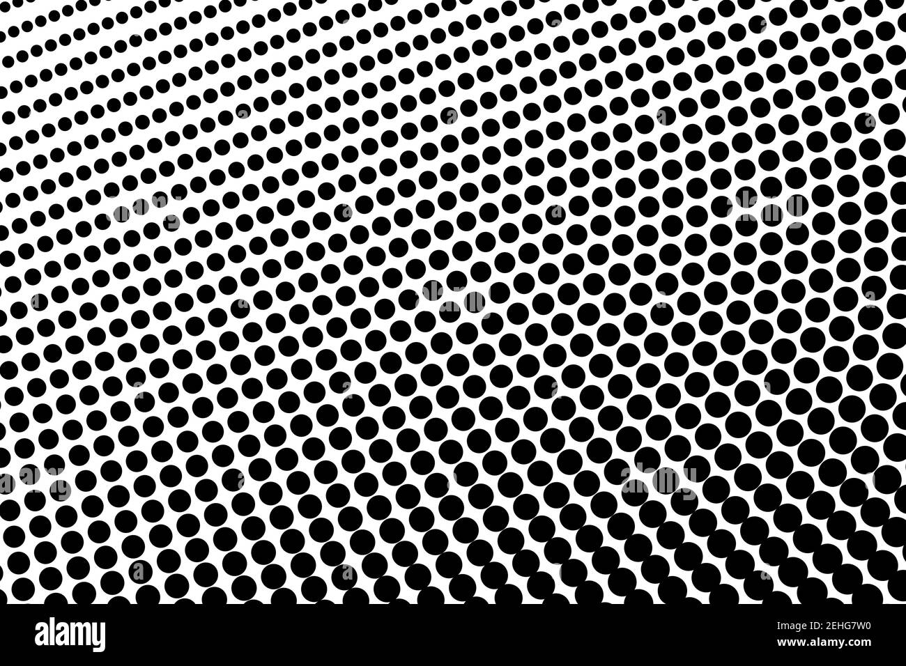 Pop art dots background. Geometric vintage monochrome fade wallpaper ...
