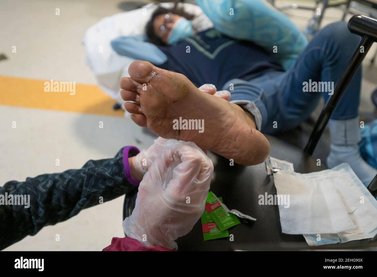 First aid foot hi-res stock photography and images - Alamy