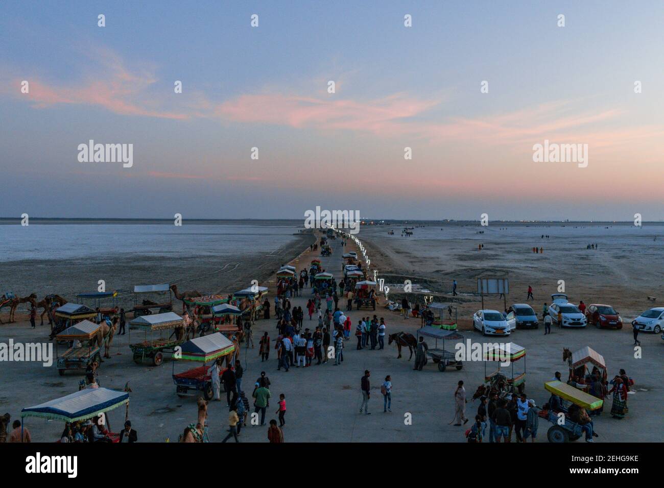 Various views of the Rann of kutch Stock Photo - Alamy