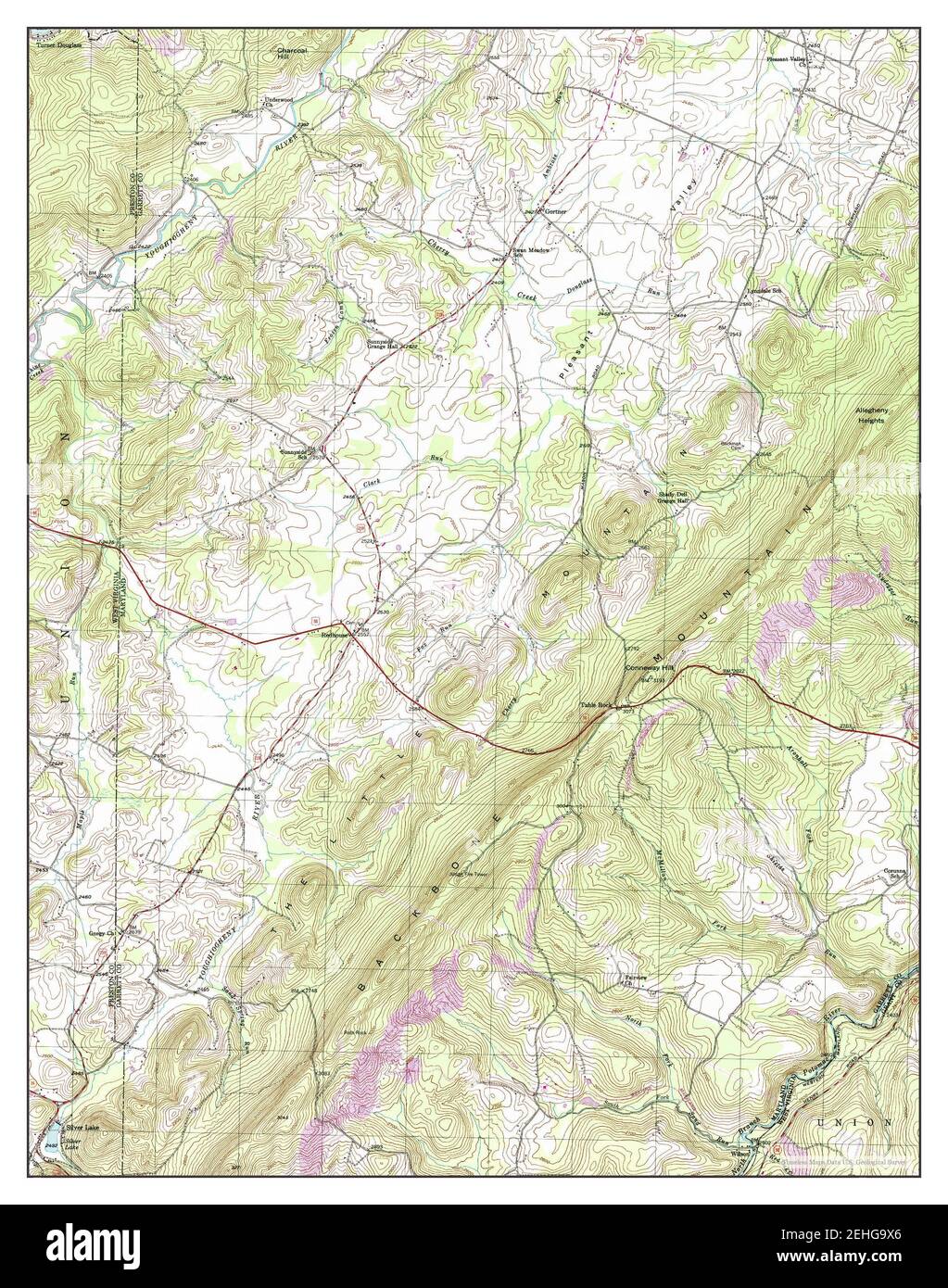 Table Rock, Maryland, map 1948, 1:24000, United States of America by ...