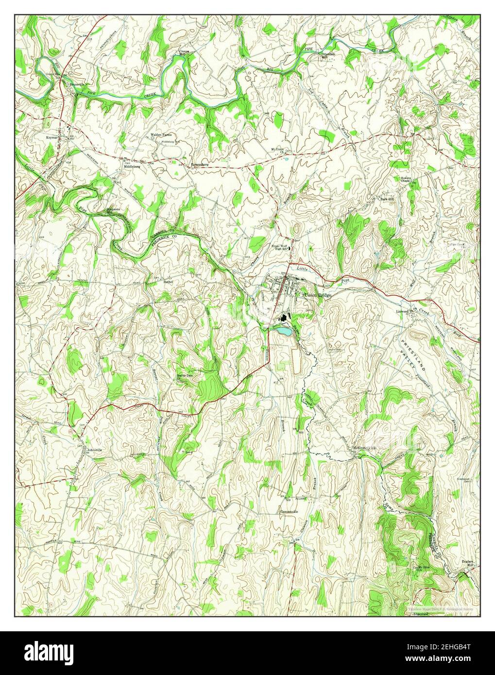 Union bridge Cut Out Stock Images & Pictures - Alamy