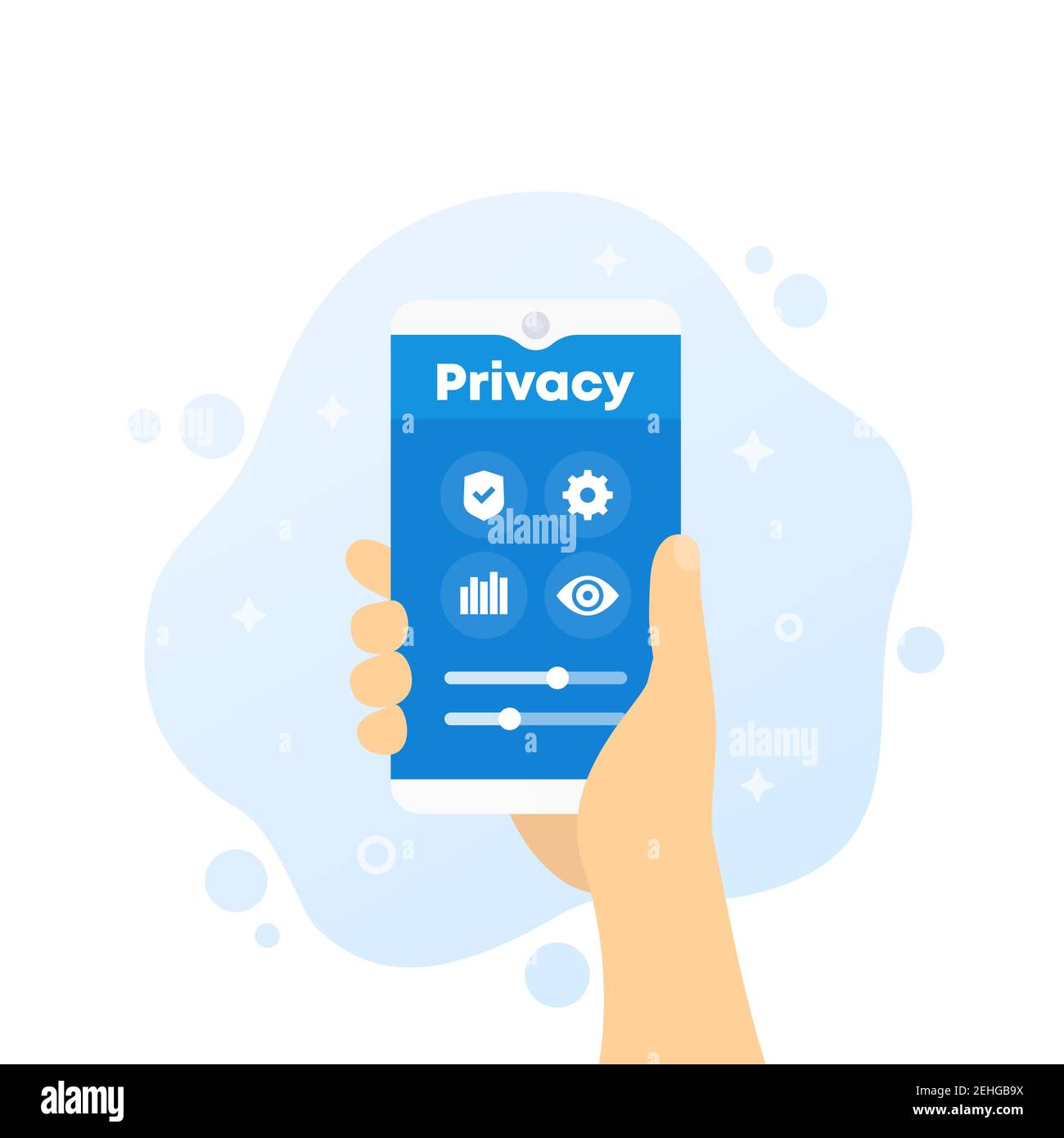 Gdpr in app Stock Vector Images - Alamy