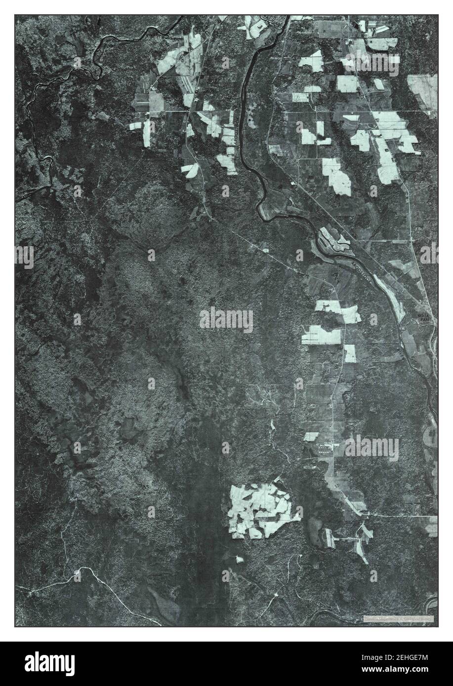 Ashland SW, Maine, map 1975, 1:24000, United States of America by ...