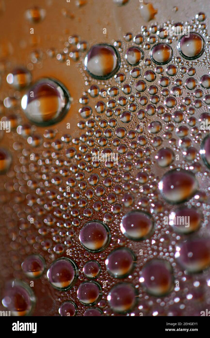 Colorful water drops close up modern dreamy wet background high quality ...