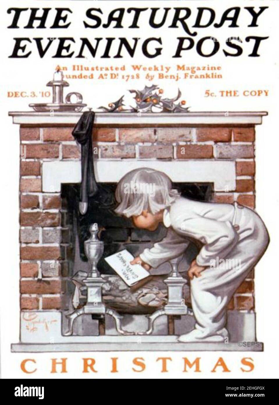 Saturday Evening Post Cover High Resolution Stock Photography and ...