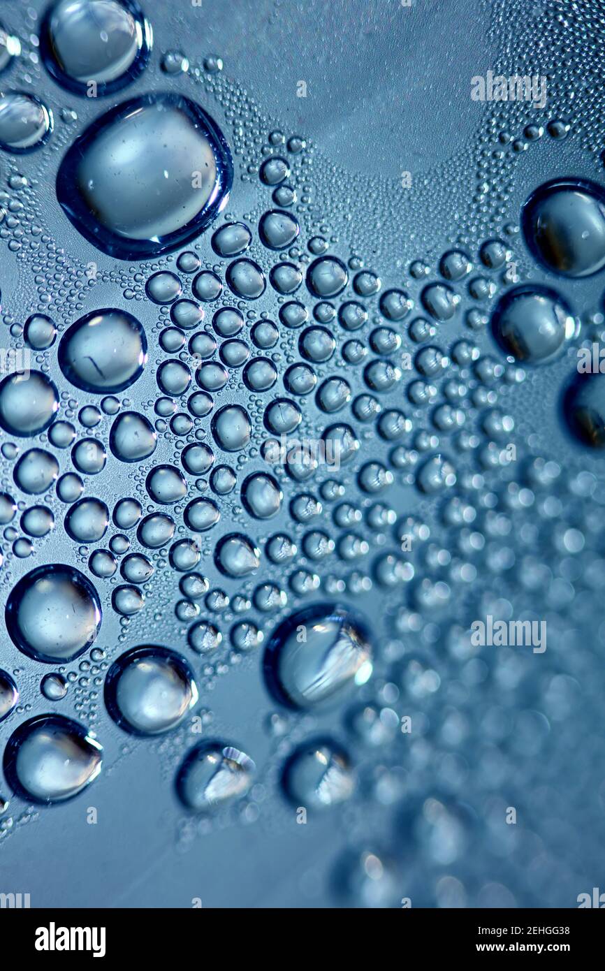 Colorful water drops close up modern dreamy wet background high quality ...