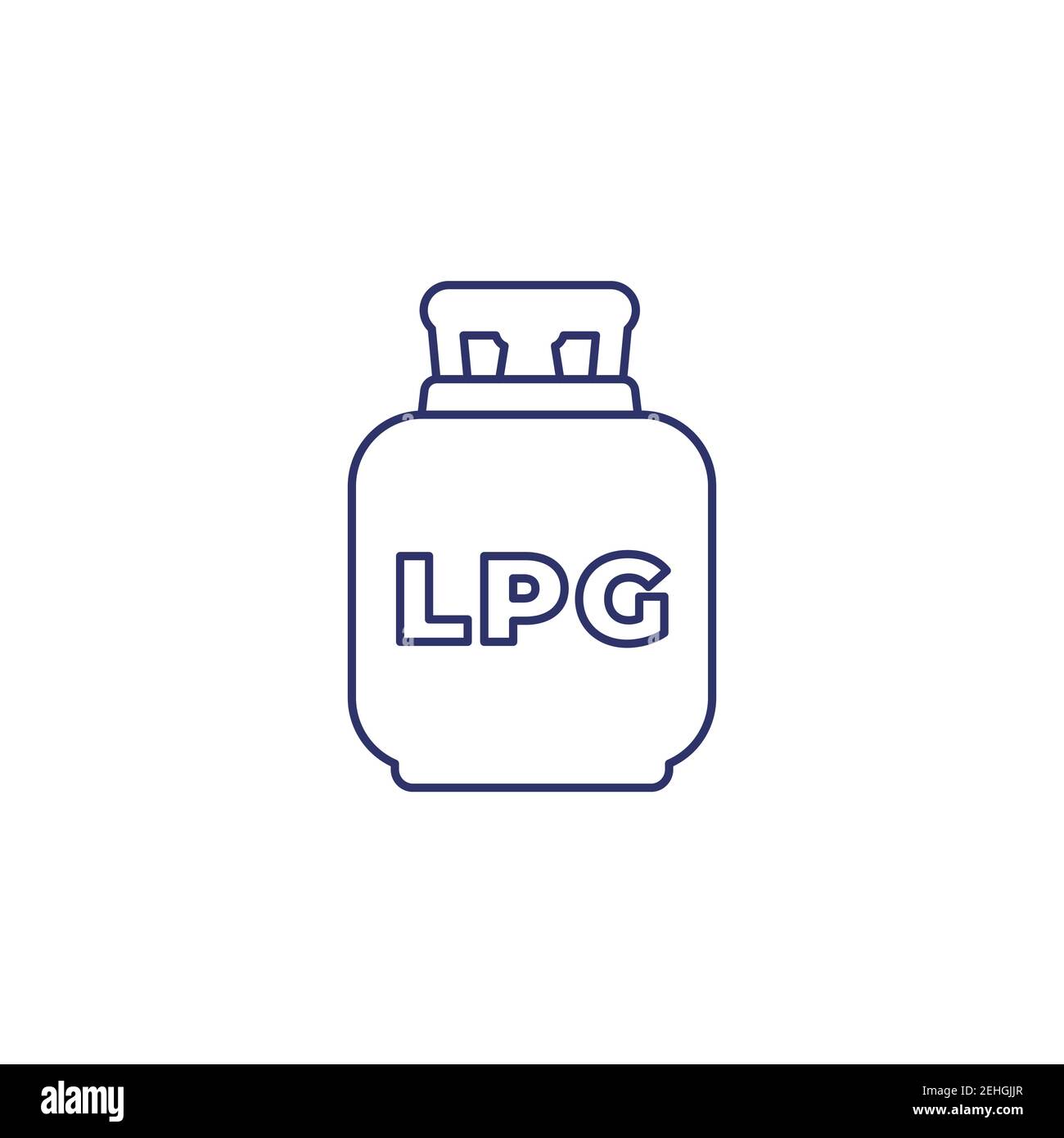 Gas fuel tank home Stock Vector Images - Alamy