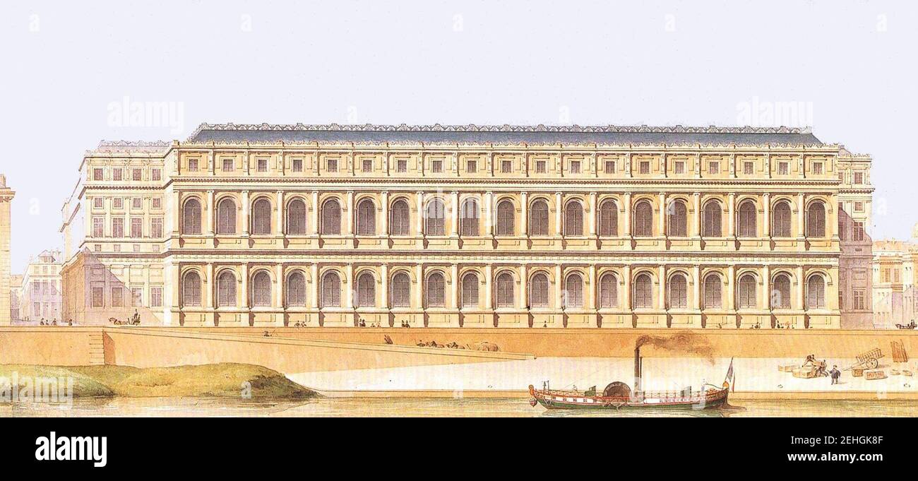 Palais d'Orsay Félix Duban Stock Photo - Alamy