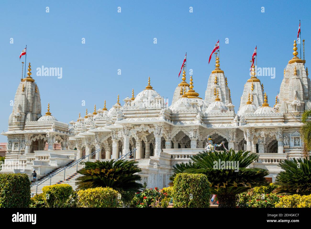 Shree Swaminarayan Temple in Bhuj Stock Photo - Alamy