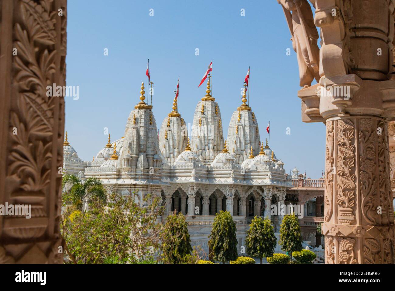 Swaminarayan temple hi-res stock photography and images - Alamy