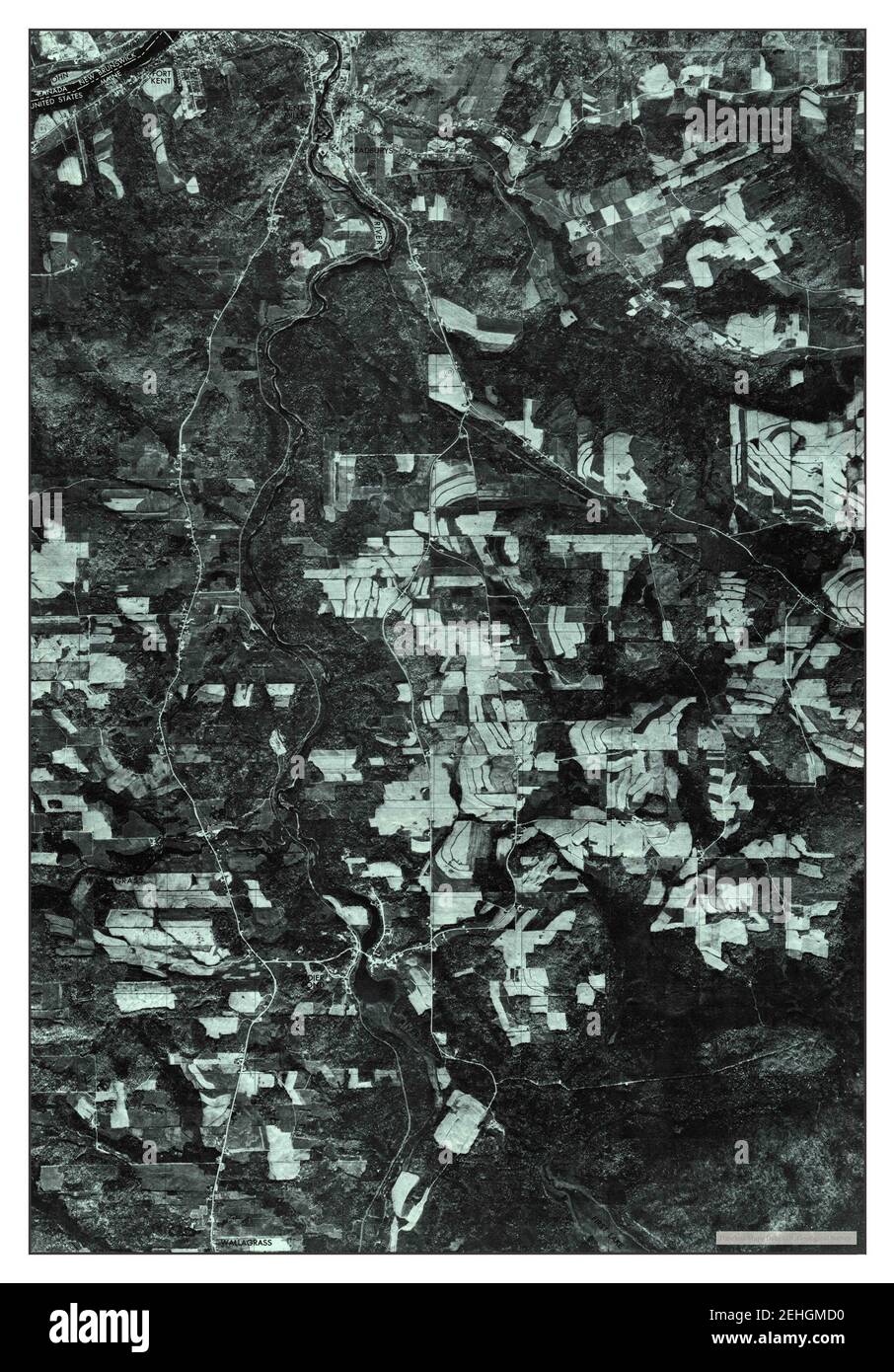 Eagle Lake NE, Maine, map 1975, 1:24000, United States of America by ...