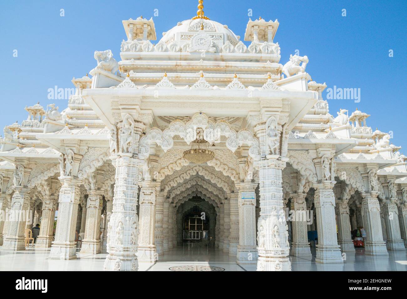 Shree Swaminarayan Temple in Bhuj Stock Photo - Alamy