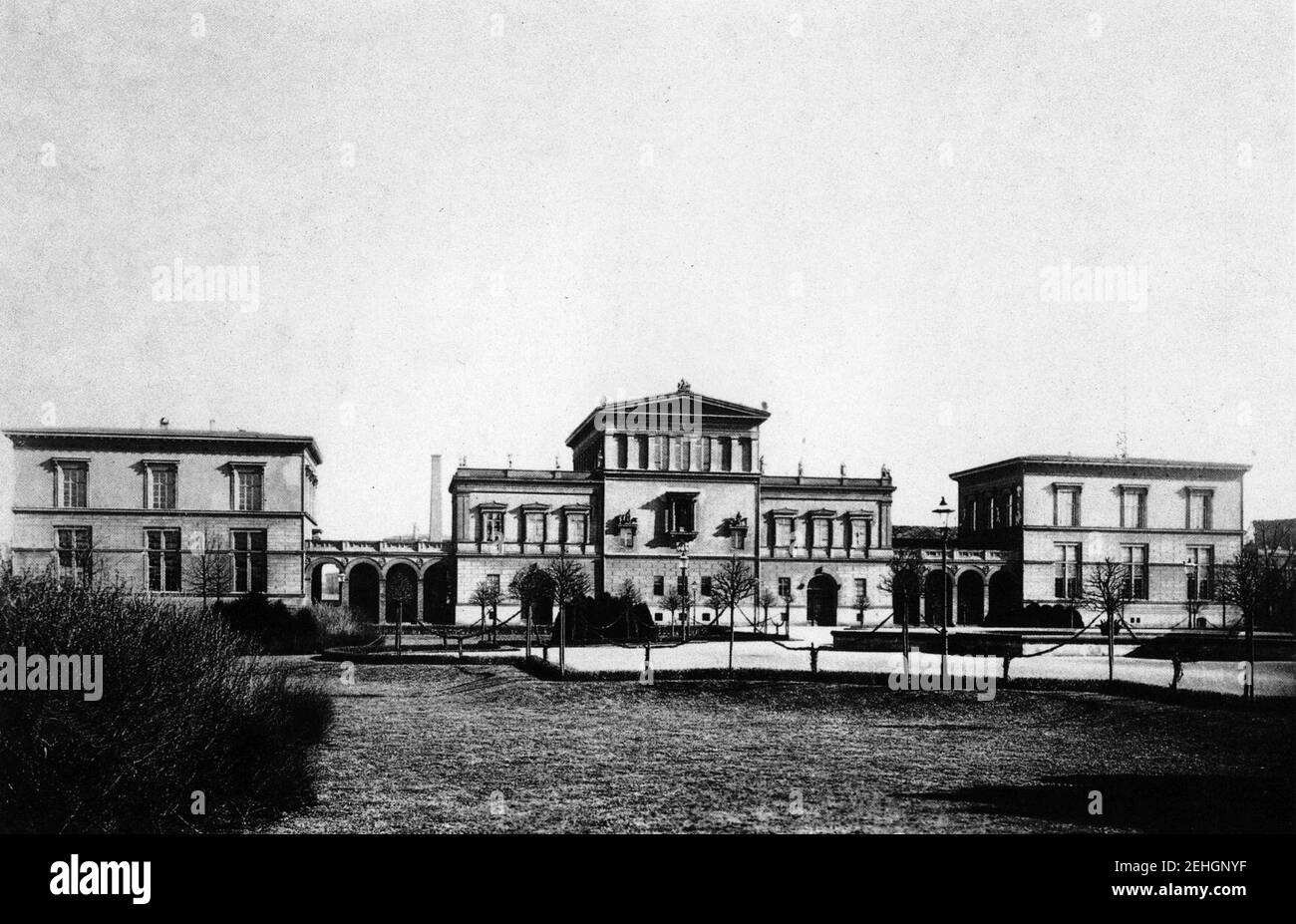 Palais Raczynski, Berlin 1876 Stock Photo - Alamy