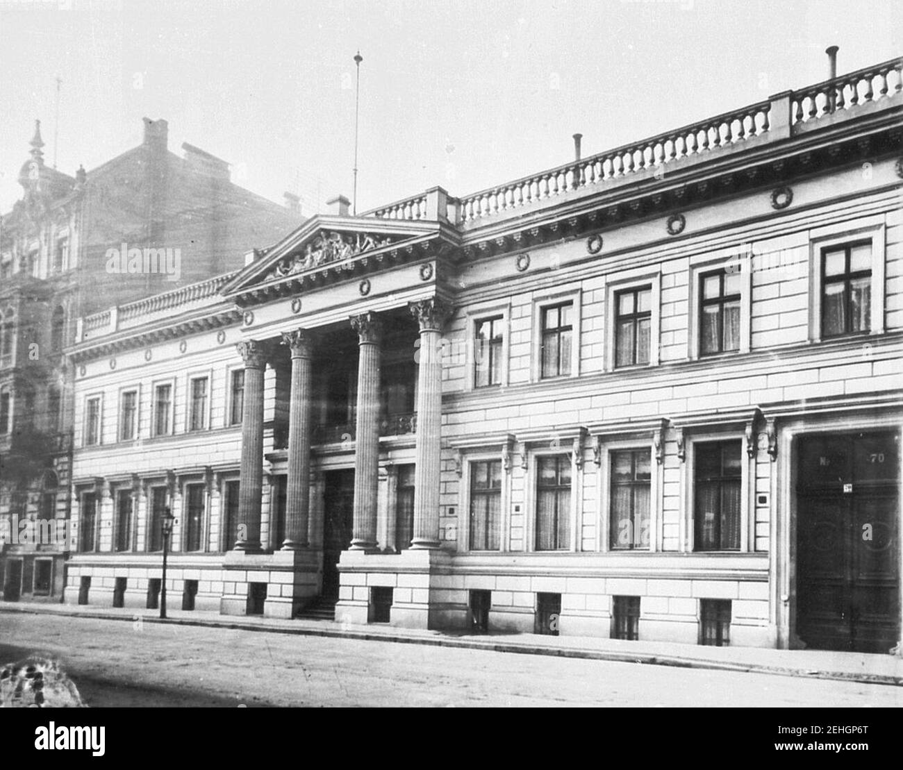 Palais Strousberg - Facade Stock Photo - Alamy