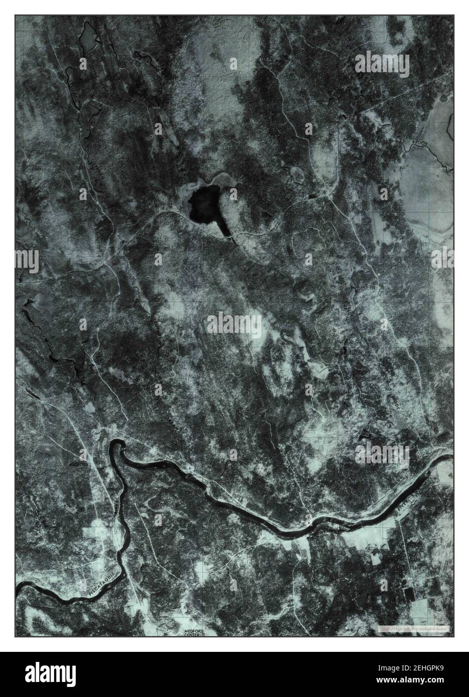 Hardy Pond, Maine, map 1978, 1:24000, United States of America by ...